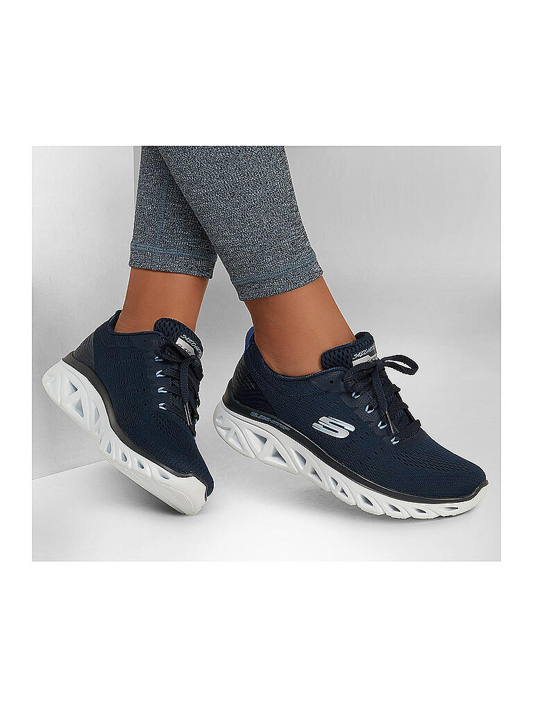 SKECHERS Damen Fitnessschuhe Glide Step Sport - New Facets blau