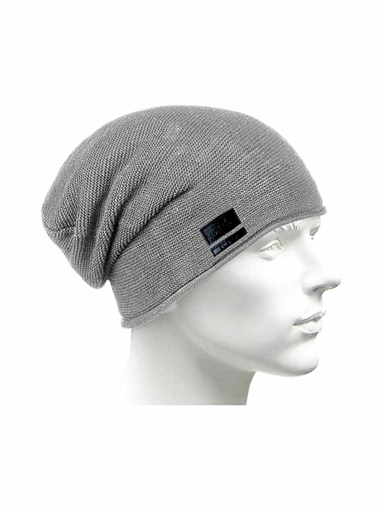 SKI AUSTRIA Beanie Fancy Knit grau