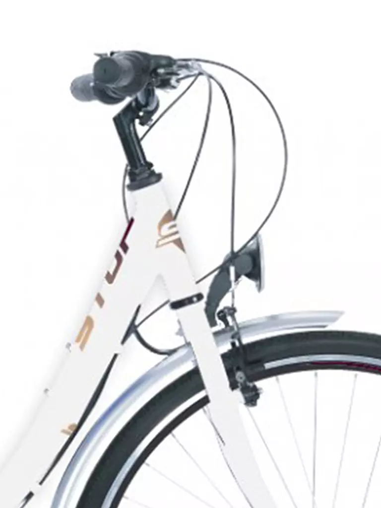 STUF Unisex Citybike 28" Legend TR04 (Tiefeinsteiger) weiss