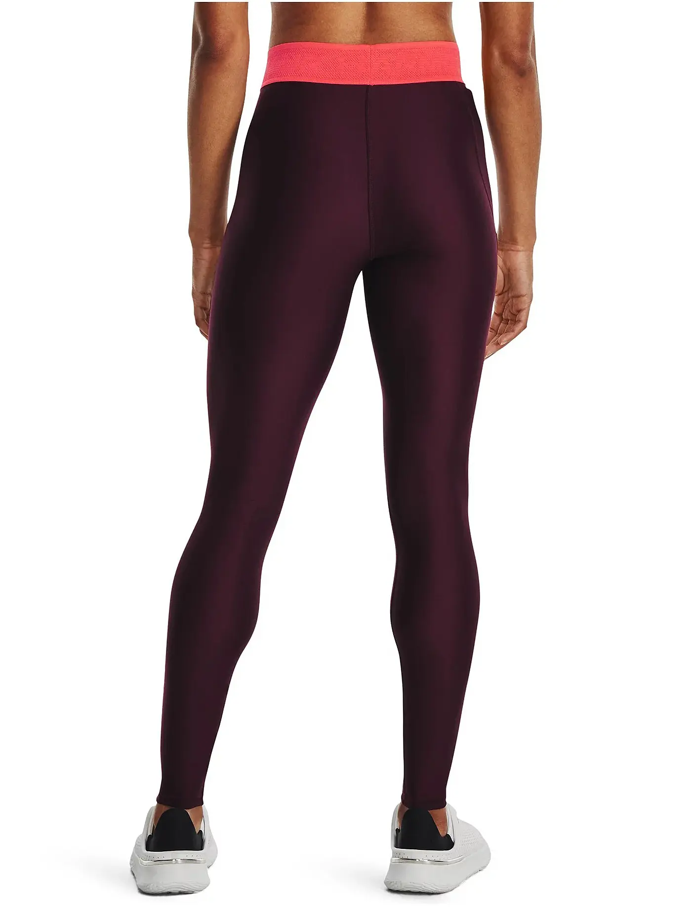 UNDER ARMOUR Damen Fitnesstight HeatGear® dunkelrot