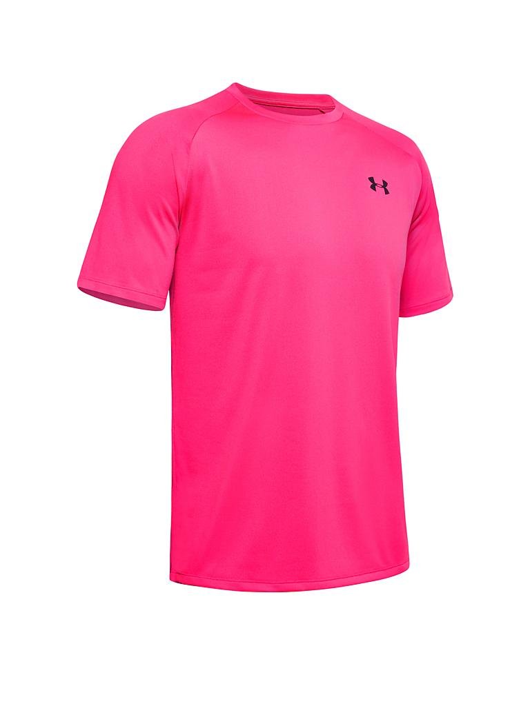 UNDER ARMOUR Herren Fitness-Shirt UA Tech™ 2.0 pink | L