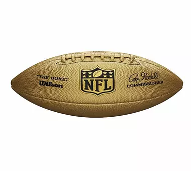 WILSON American Football NFL Replica Game Ball The Duke Metallic ...