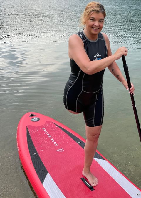 Sigrun Bergmann – Sportlerin mit Handicap